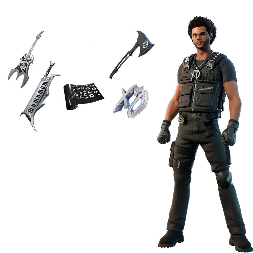 The Weeknd Bundle - Fortnite item shop details, price history, rarity