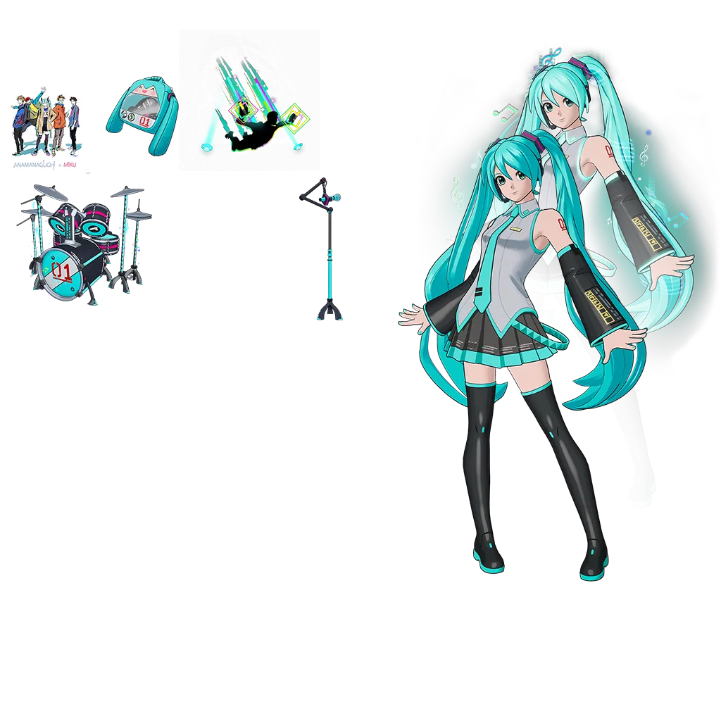 Hatsune Miku Bundle - Fortnite item shop details, price history, rarity