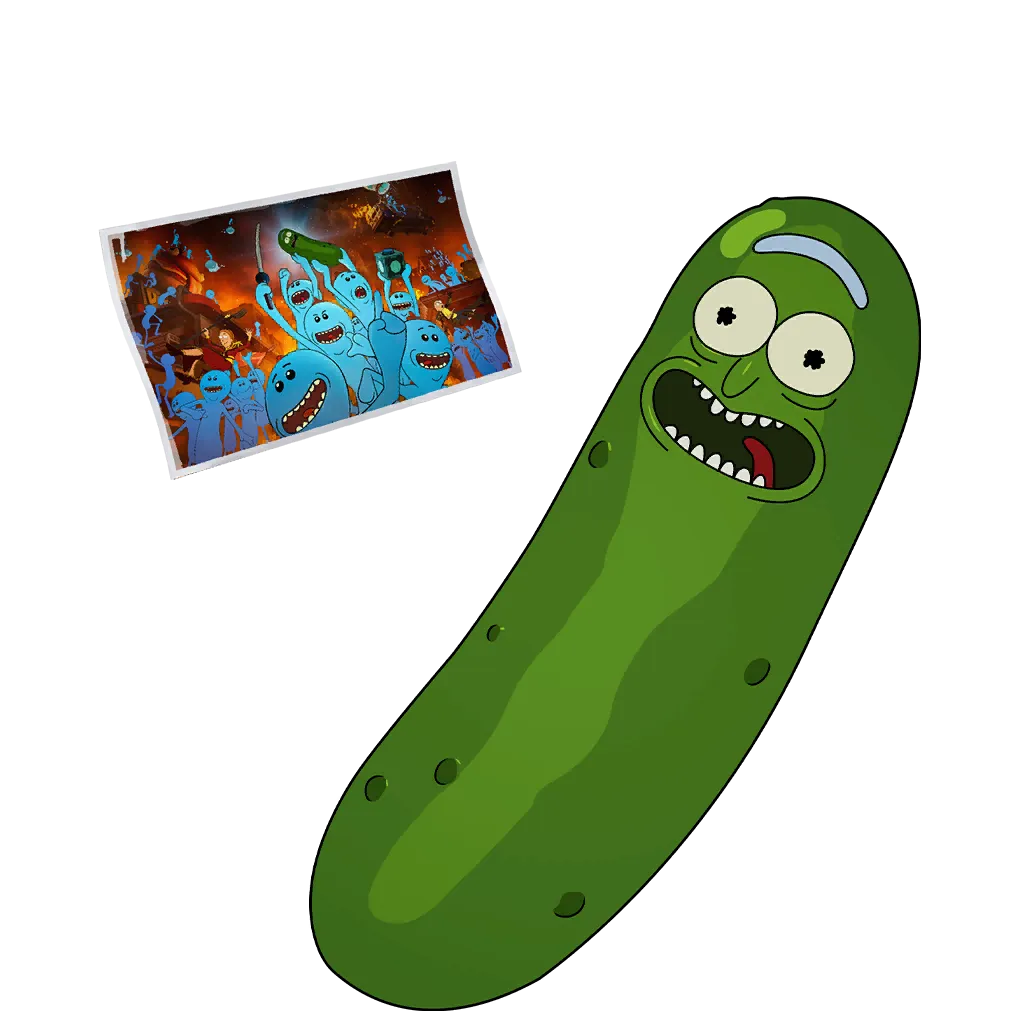 Pickle Rick - Fortnite item shop details, price history, rarity