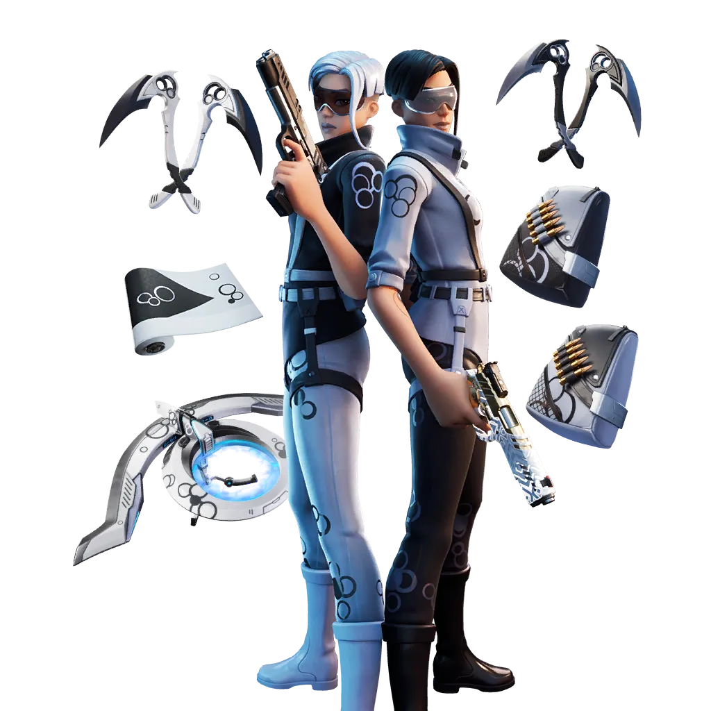 TWIN ECHO BUNDLE - Fortnite item shop details, price history, rarity