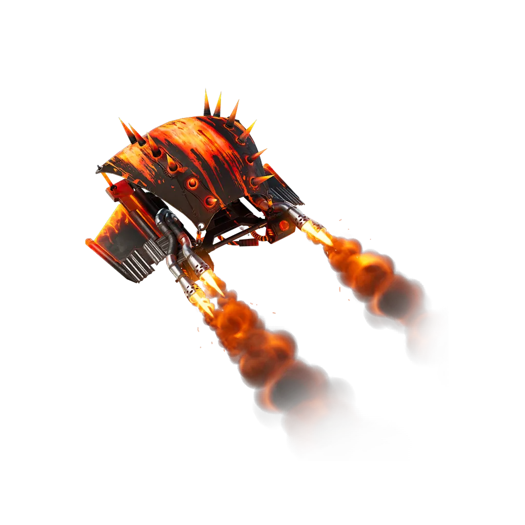 Fiery Descent - Fortnite item shop details, price history, rarity