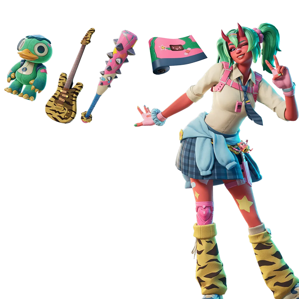 Demonically Cute Bundle - Fortnite item shop details, price history, rarity