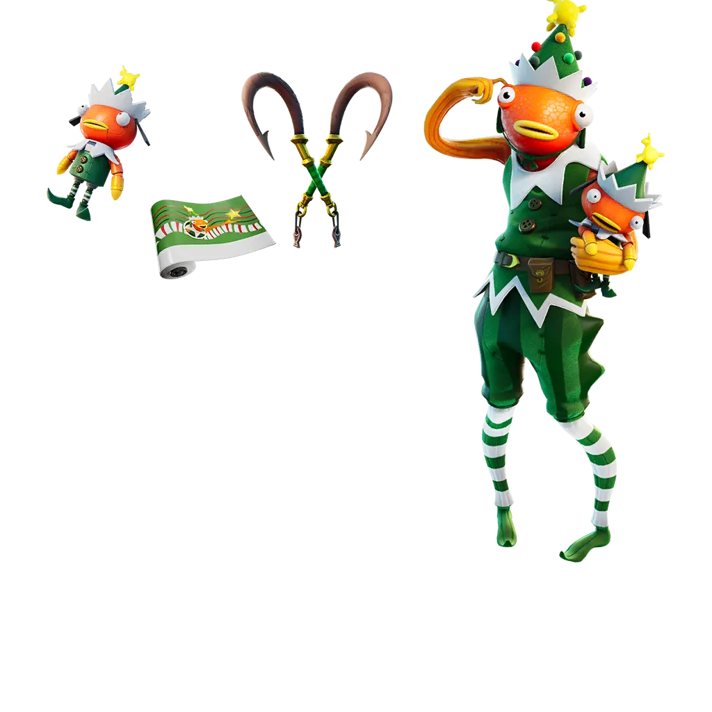 Fa-la-la-la-Fishstick Bundle - Fortnite item shop details, price ...