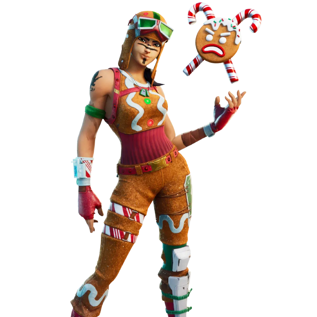 Gingerbread Raider - Fortnite item shop details, price history, rarity